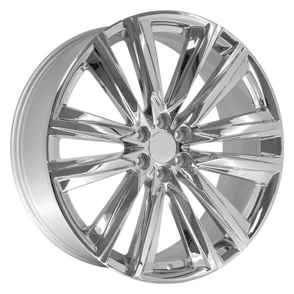 26-inch Chrome Rims fit Cadillac Escalade - CA91 26x10 Replica Wheels SET
