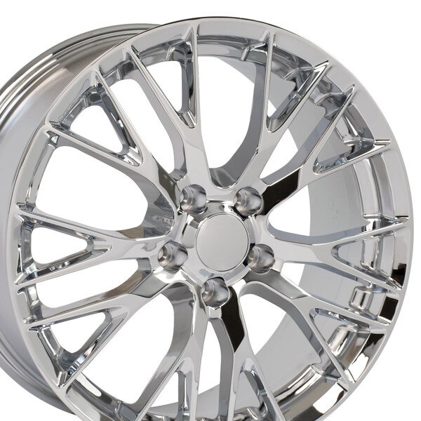 Corvette Wheels - CV22C C7 Z06 Wheels - Chrome Corvette Rims