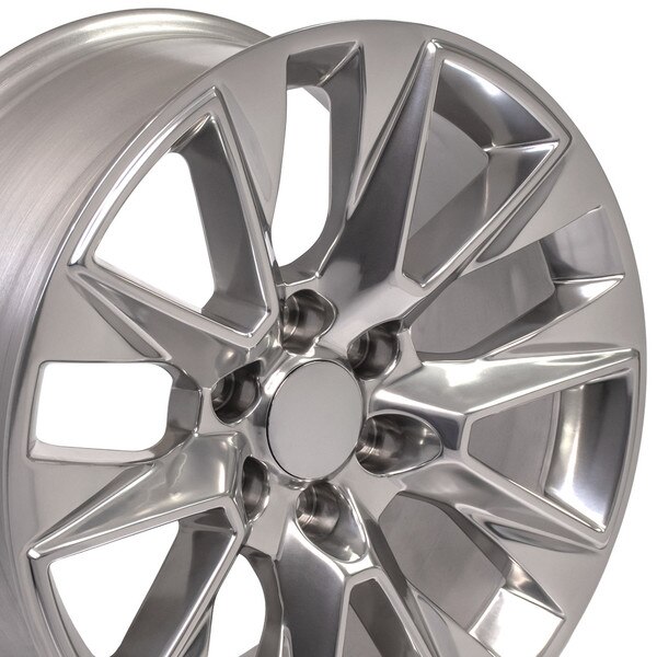 Silverado Wheels - LTZ Rims CV26 20x9 Polished - Chevy Silverado Rims