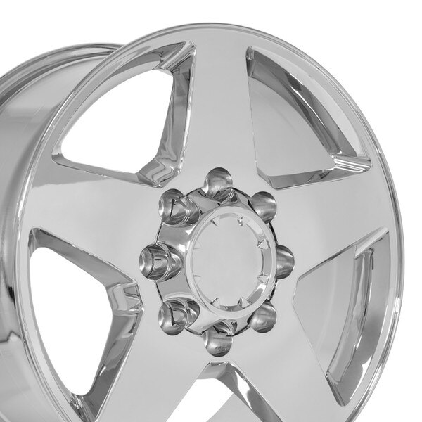 20x8.5 8 Lug Chevy Silverado Chrome Rims | Purchase Chevy Silverado 8 ...