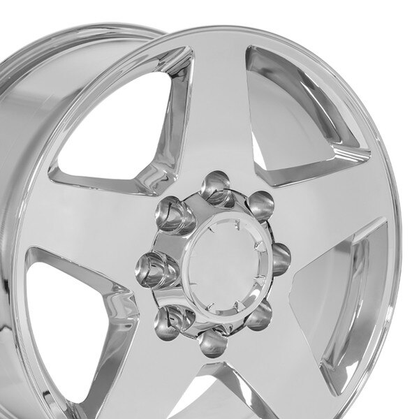20x8.5 8 Lug Chevy Silverado Chrome Rims | Purchase Chevy Silverado 8 ...