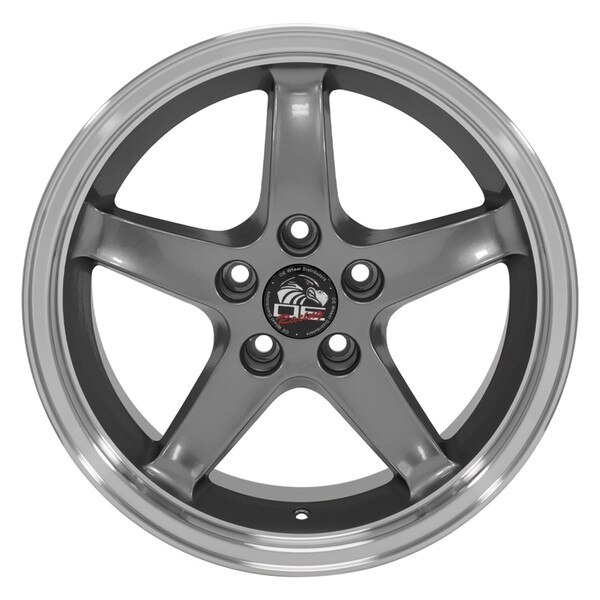Fits Ford Mustang Wheels - FR04B Mustang Cobra Rims - Gunmetal Mustang Rims