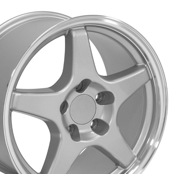 Corvette Wheels - CV01 Corvette ZR1 Wheels - Silver Corvette Wheels ...