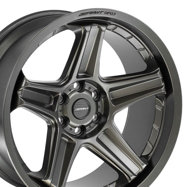 22-inch Bronze Rims fit Ram 1500 - DF07 22x10 Defiant Wheels