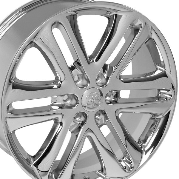Ford F150 Rims and Tires FR76 22x9 Chrome F-150 Wheels Ironman