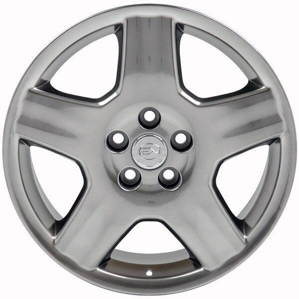 Fits Lexus LS Wheel LX02 18x7.5 Hyper Black Lexus Rim
