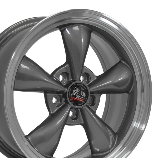 Mustang Wheels - Bullitt Rims FR01 17x8 Anthracite - Mustang Rims