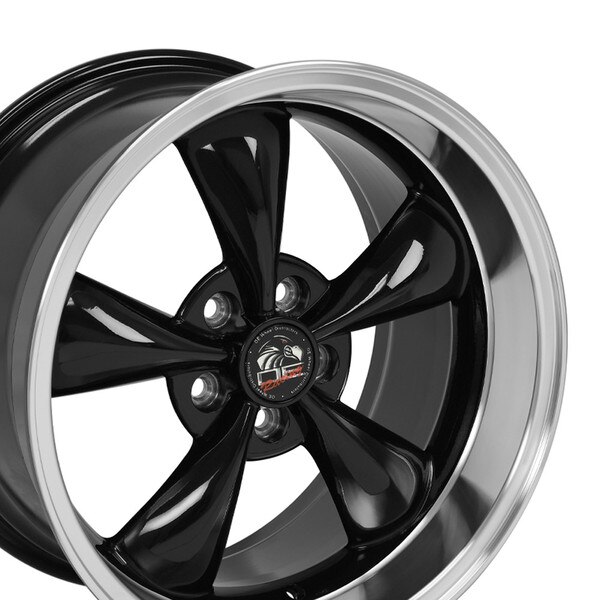 Mustang Wheels - Bullitt Rims FR01 18x10 Black - Mustang Rims