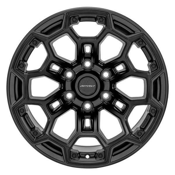18-inch Satin Black with Dark Satin Charcoal 2-Tone Rims fit Ram 1500 ...